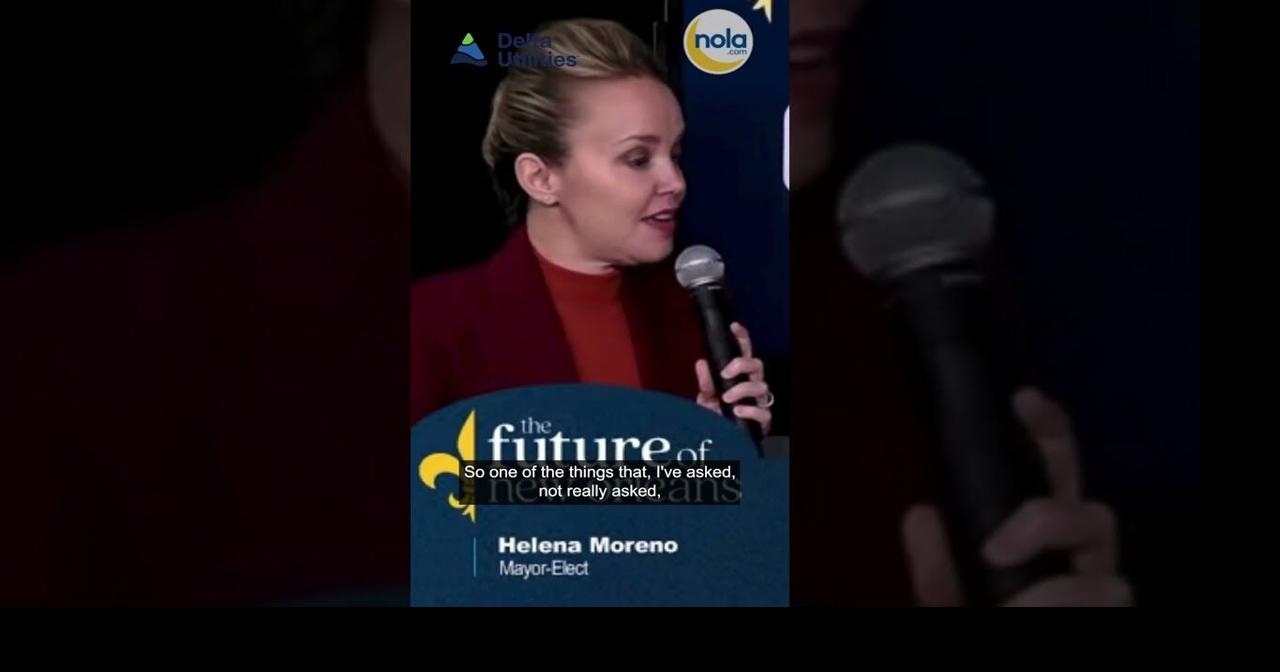 Helena Moreno, city leaders project future plans for New Orleans in ...