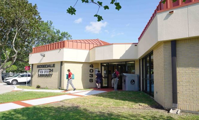 See the spiffed-up Rosedale Library Branch that's reopened in Jefferson ...