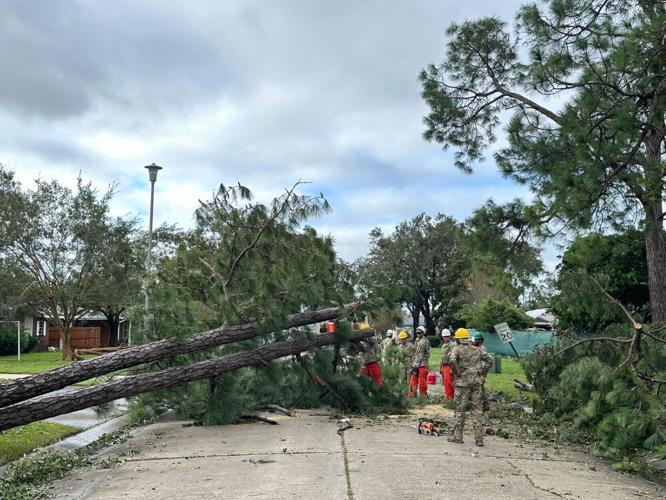 Hurricane Francine damage Morgan city Louisiana | Hurricane Center ...