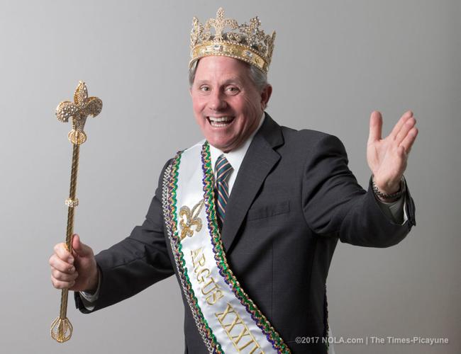 Meet the exuberant Krewe of Argus King XXXIV Michael Maenza | Archive ...