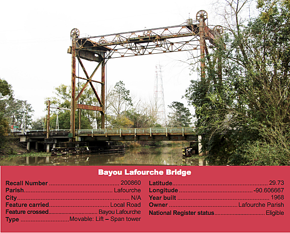 19 historic bridges of Lafourche and Terrebonne parishes | Traffic ...