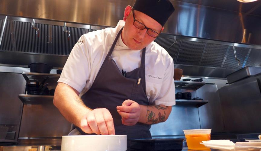At Square Root, pastry chef Blake Abene builds desserts that look like ...