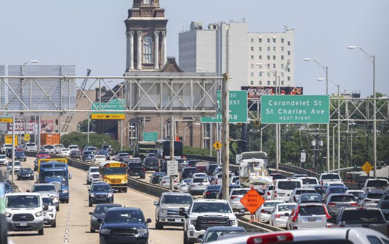 New Orleans CCC bridge lighting project snarls traffic | Business News ...