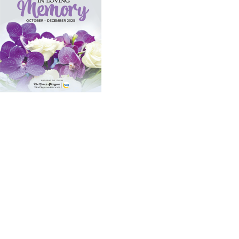 In Loving Memory, October-December 2025 | Spotlight | nola.com