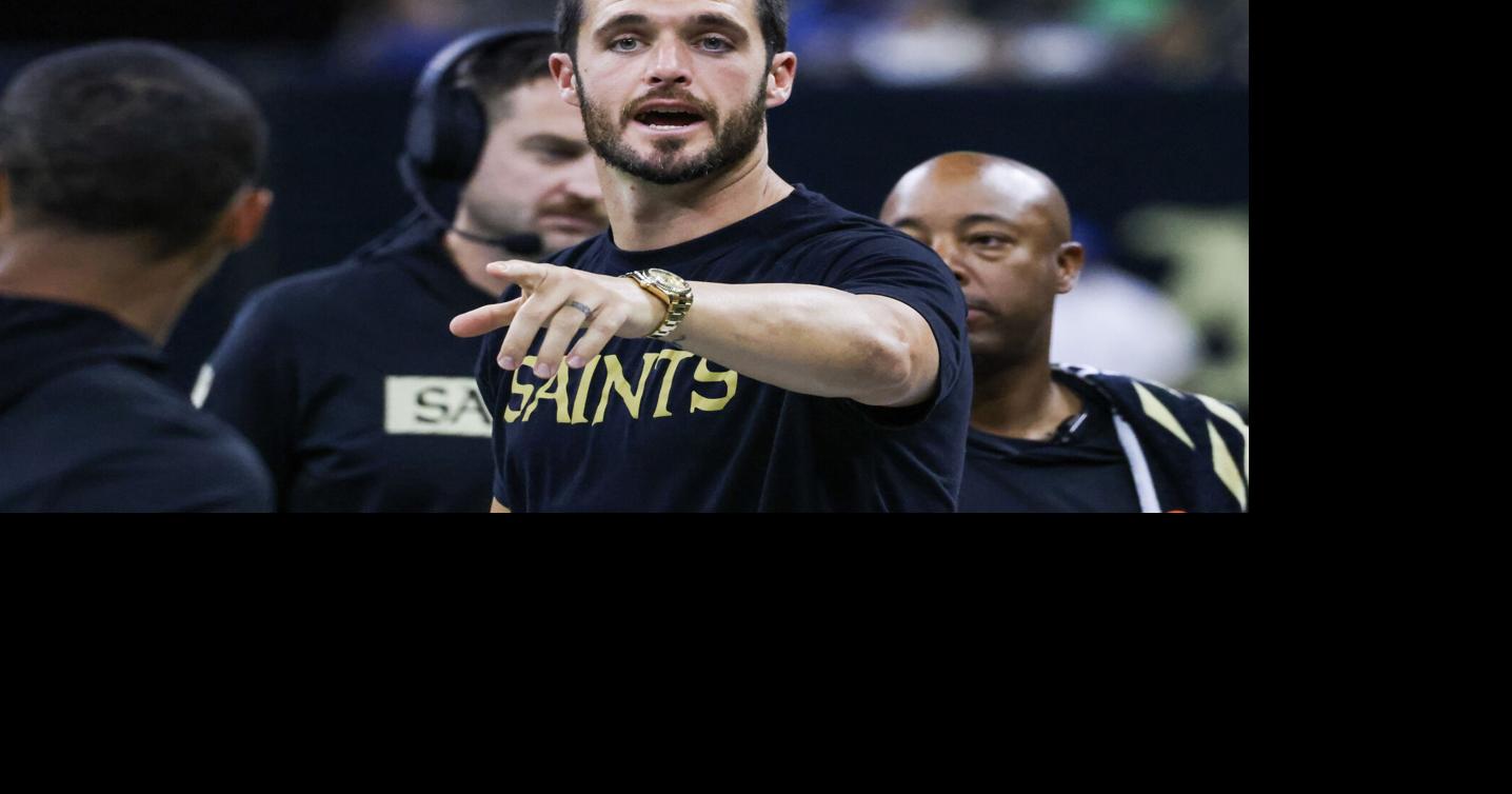 Saints rule Derek Carr out Sunday vs. Commanders | Saints | nola.com