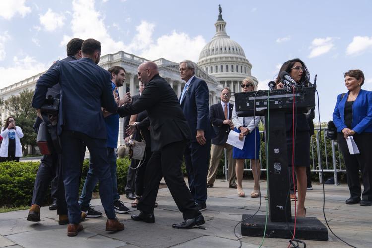 Clay Higgins filmed accosting protester at U.S. Capitol | Local ...