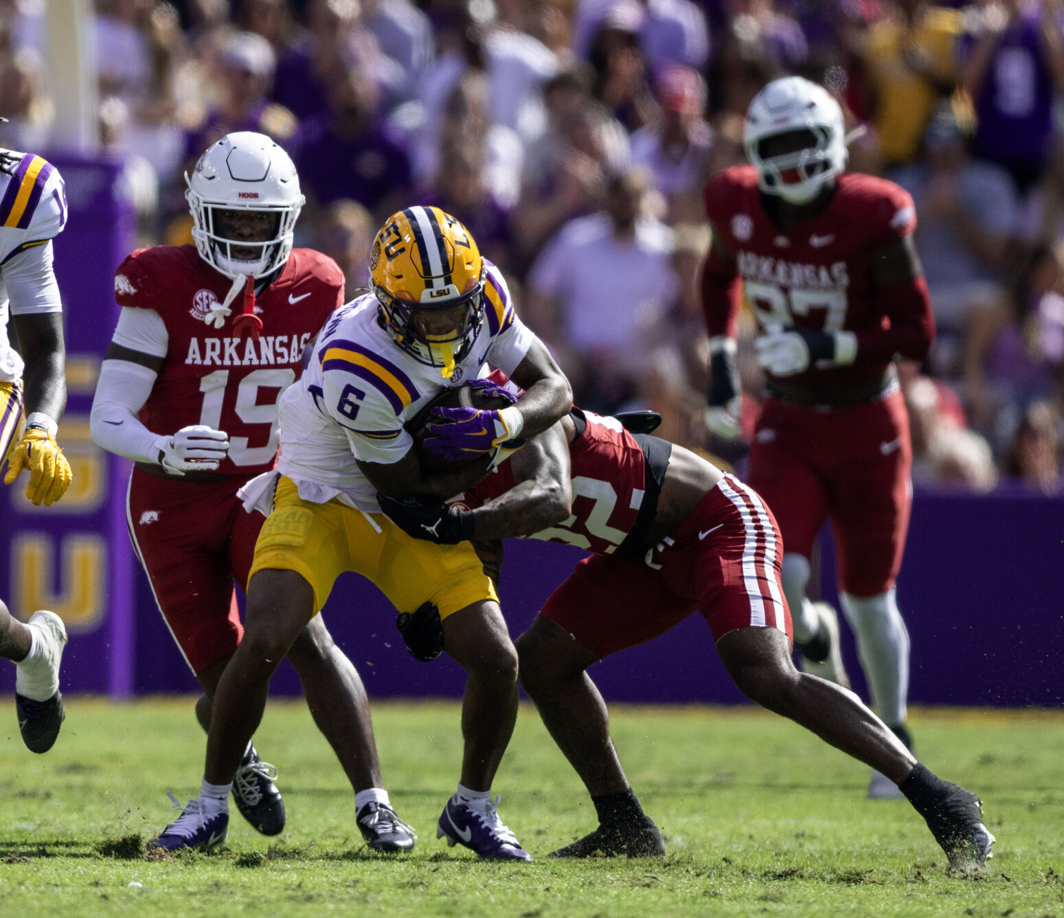 LSU football beats Arkansas behind QB Michael Van Buren | LSU | nola.com