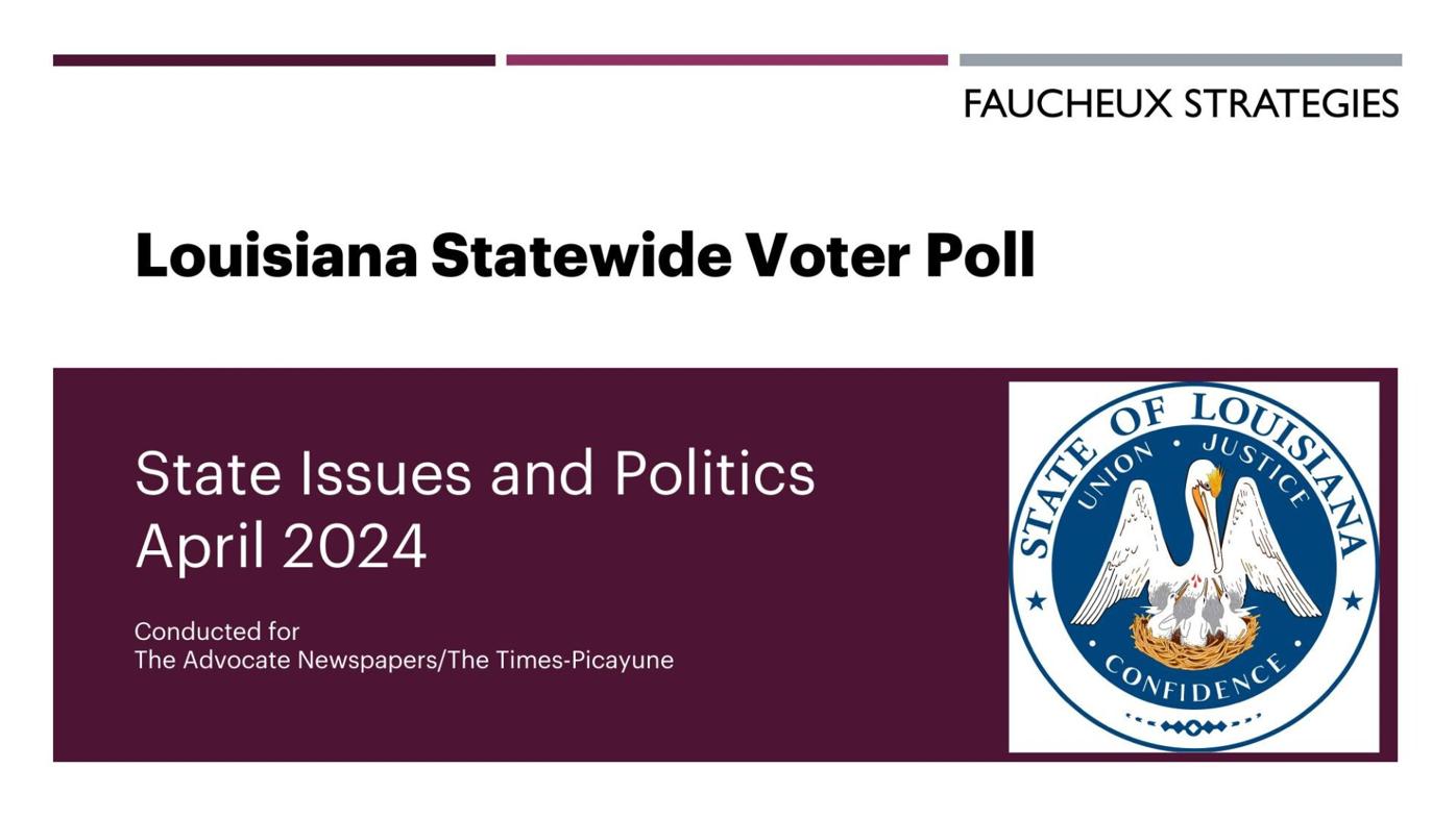 Statewide poll for The Advocate | The Times-Picayune | | nola.com