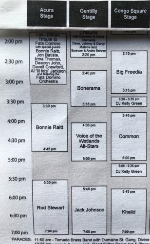 Jazz Fest 2018 schedule cubes have arrived: Ready to plan your daze ...