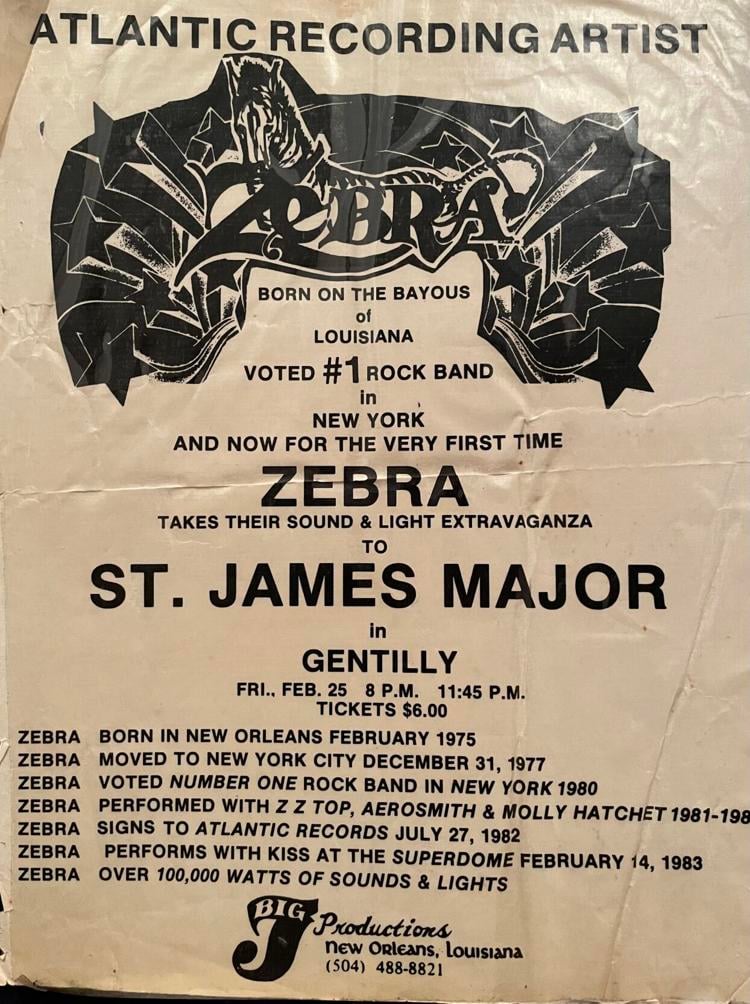 Zebra celebrates 40th anniversary of debut album | Keith Spera | nola.com