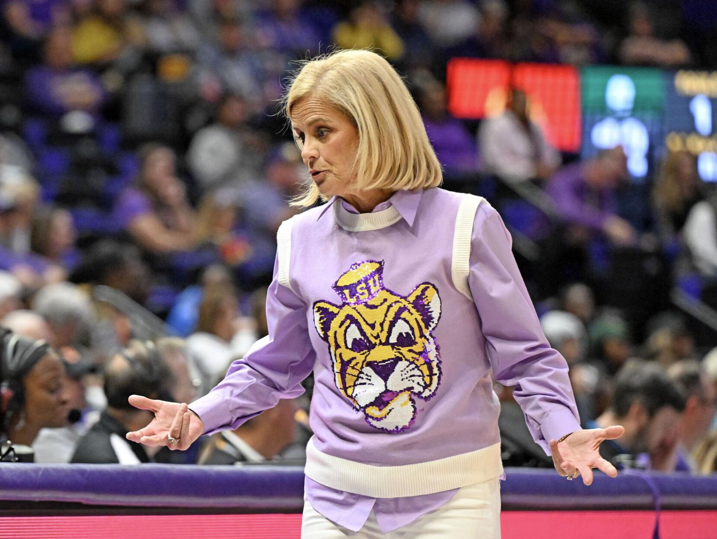 Kim Mulkey jokes about LSU football and Lane Kiffin report | Womens ...