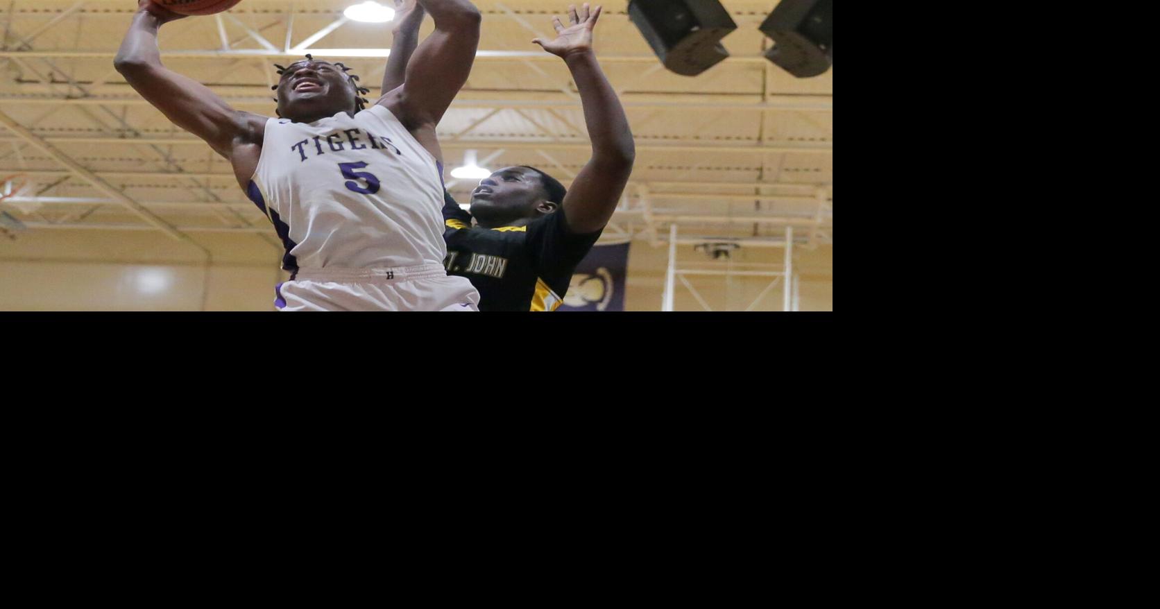 Claudell Harris Jr. starts hot, leads Hahnville boys past East St. John ...