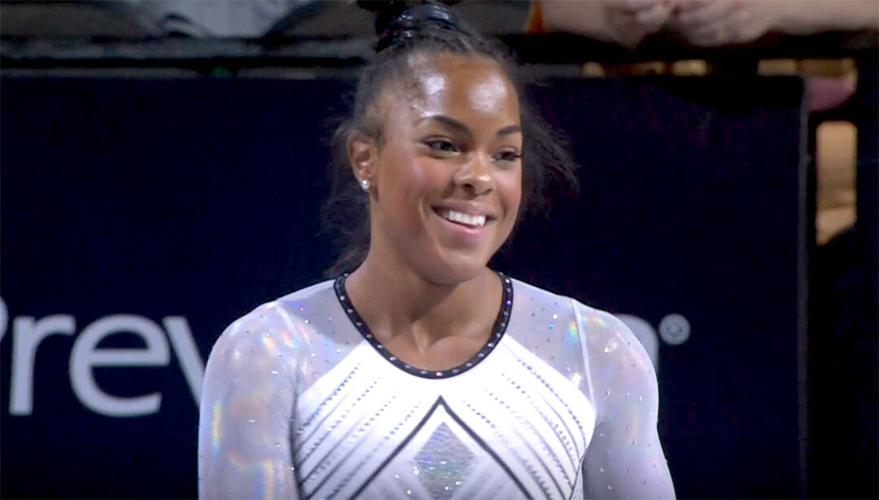 See video of LSU gymnastics commit Zoe Miller win dance bet | LSU ...