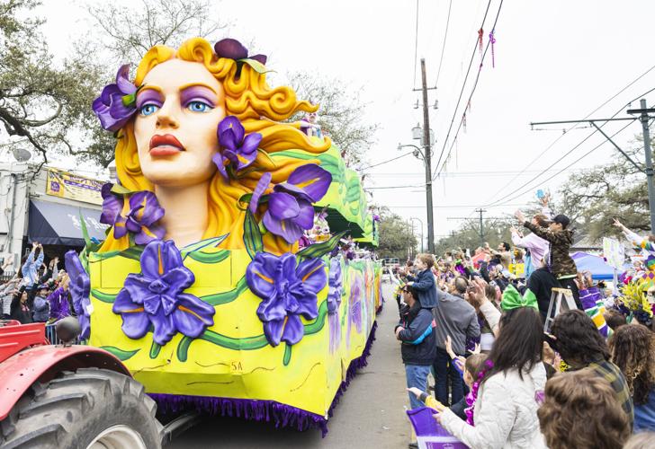 Krewe of Iris is the largest parade of the 2024 Mardi Gras | Mardi Gras ...