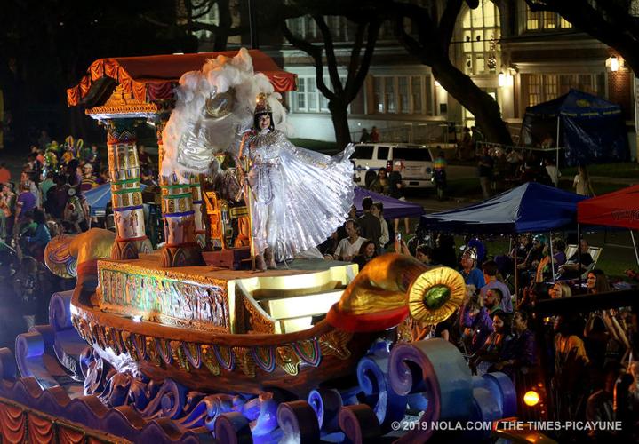 The Krewe of Cleopatra rolls down the Uptown route: photos ...