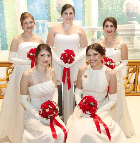 Nell Nolan: Harlequins - queen and court, Apollo Carnival Ball ...