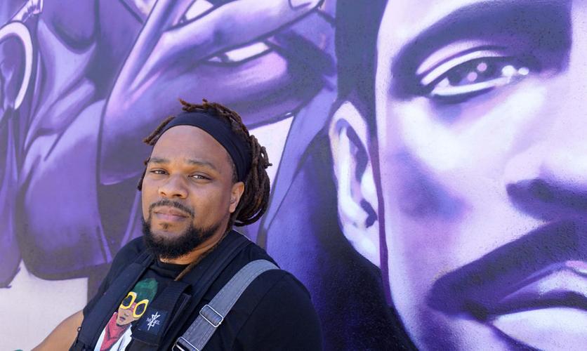 Brandan Odums' Buddy Bolden mural rises on S. Rampart Street | Arts ...