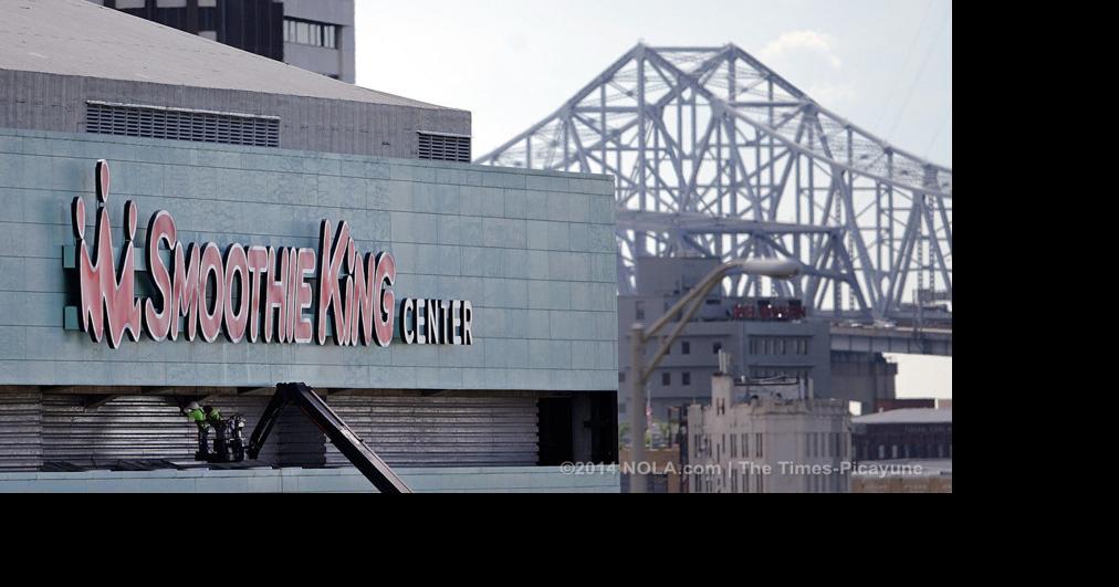 Smoothie King Center's new exterior color will be light gray | Pelicans ...