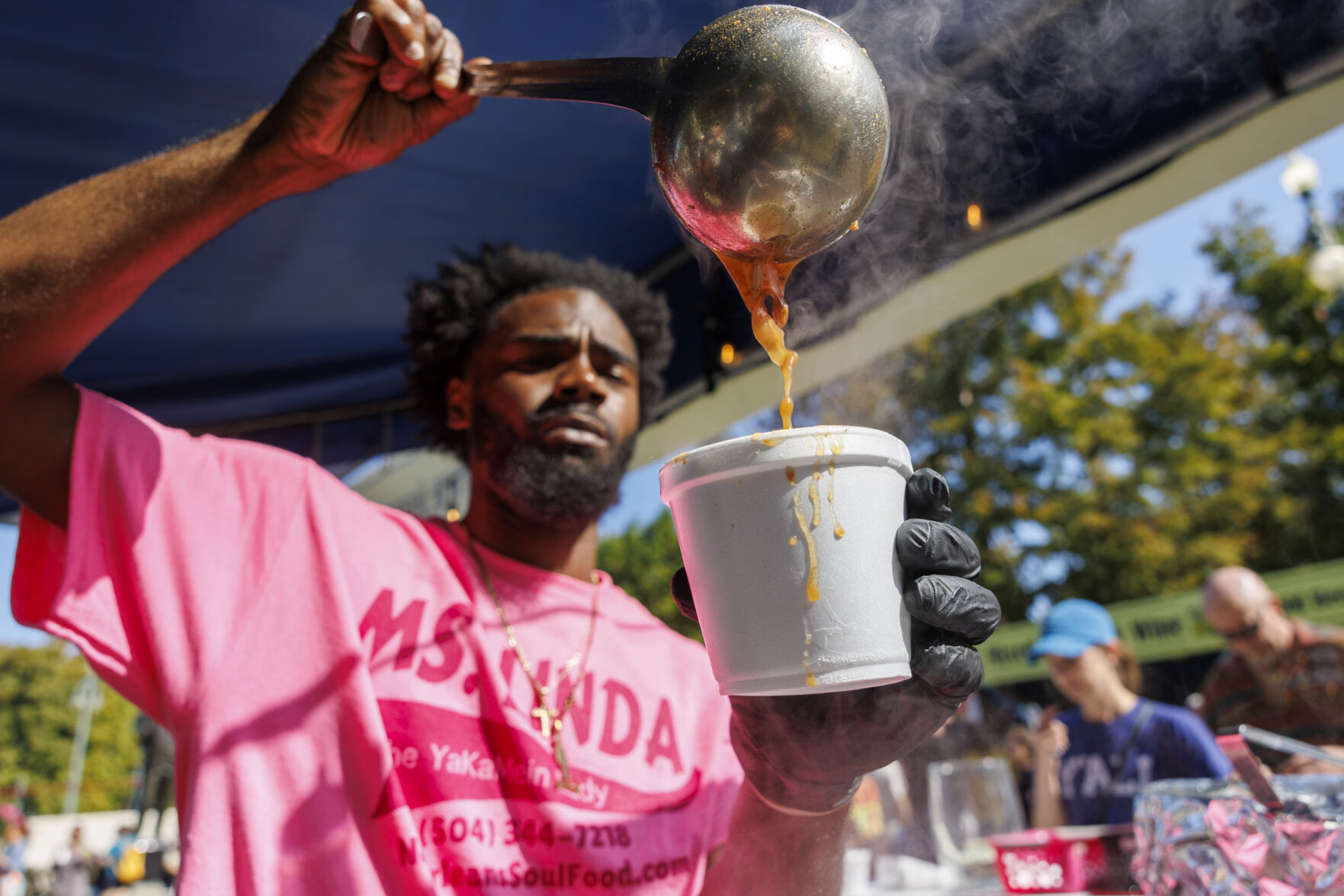Photos: Perfect gumbo weather draws crowds to the Treme Creole Gumbo ...