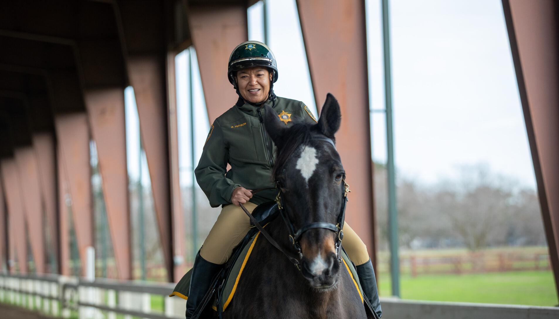 Photos: Orleans Parish Sheriff Susan Hutson learns how to ride a horse ...