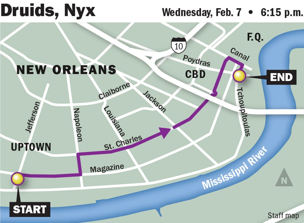 See schedule, maps for New Orleans parades to Mardi Gras | Mardi Gras ...
