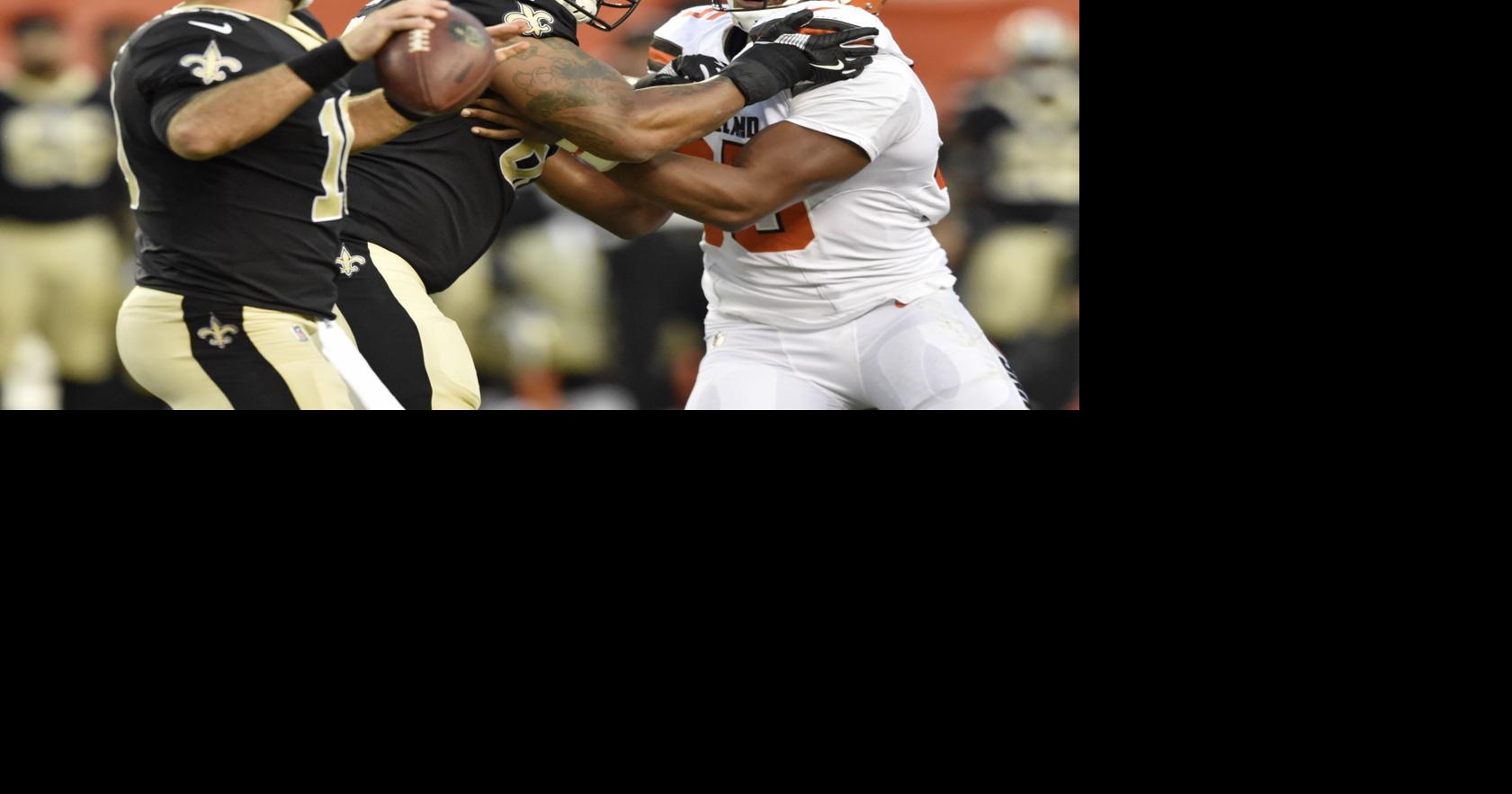 Myles Garrett, Chase Daniel, Khalif Barnes | Archive | nola.com