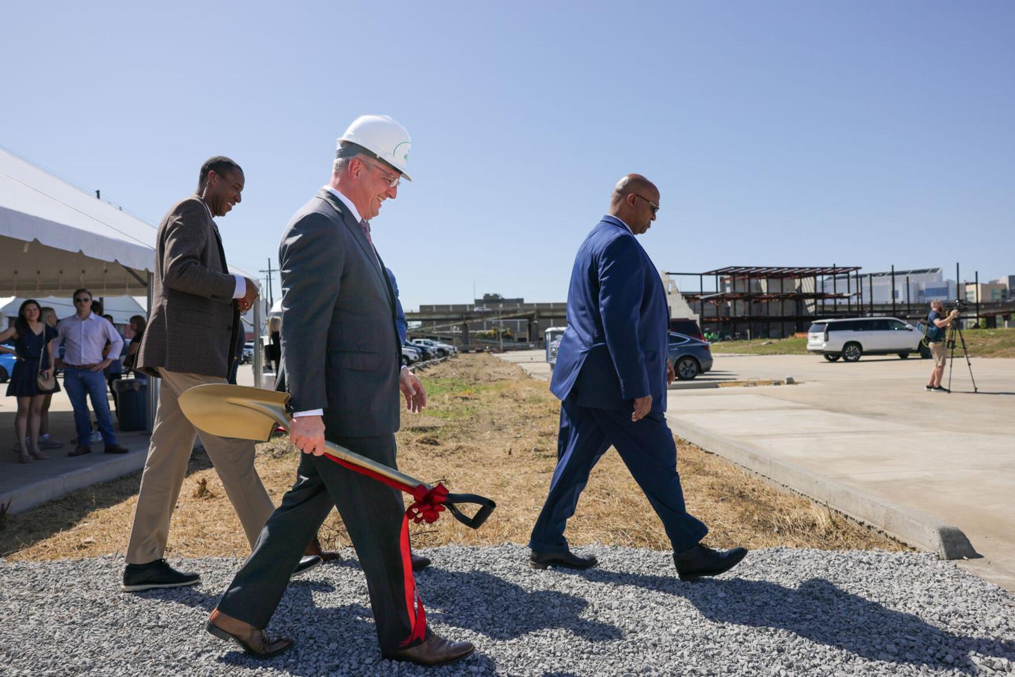 At Five O Fore golf project launch, Gov. Edwards calls rival Topgolf ...