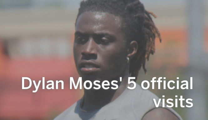 LSU target Dylan Moses' 5 official visits | Prep Sports | nola.com