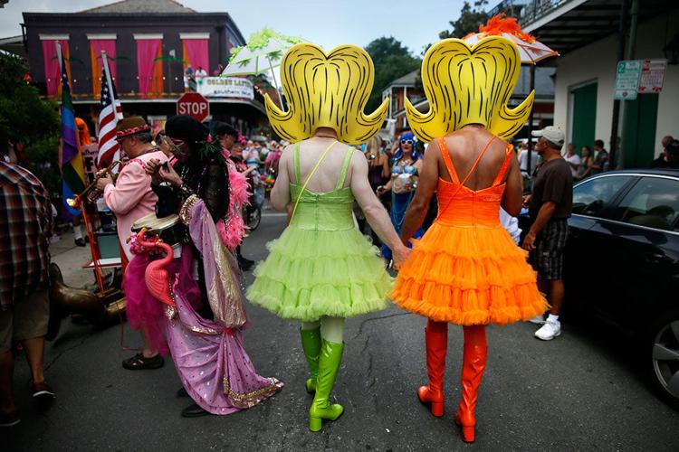 Southern Decadence drag queens strut, sparkle through the French ...