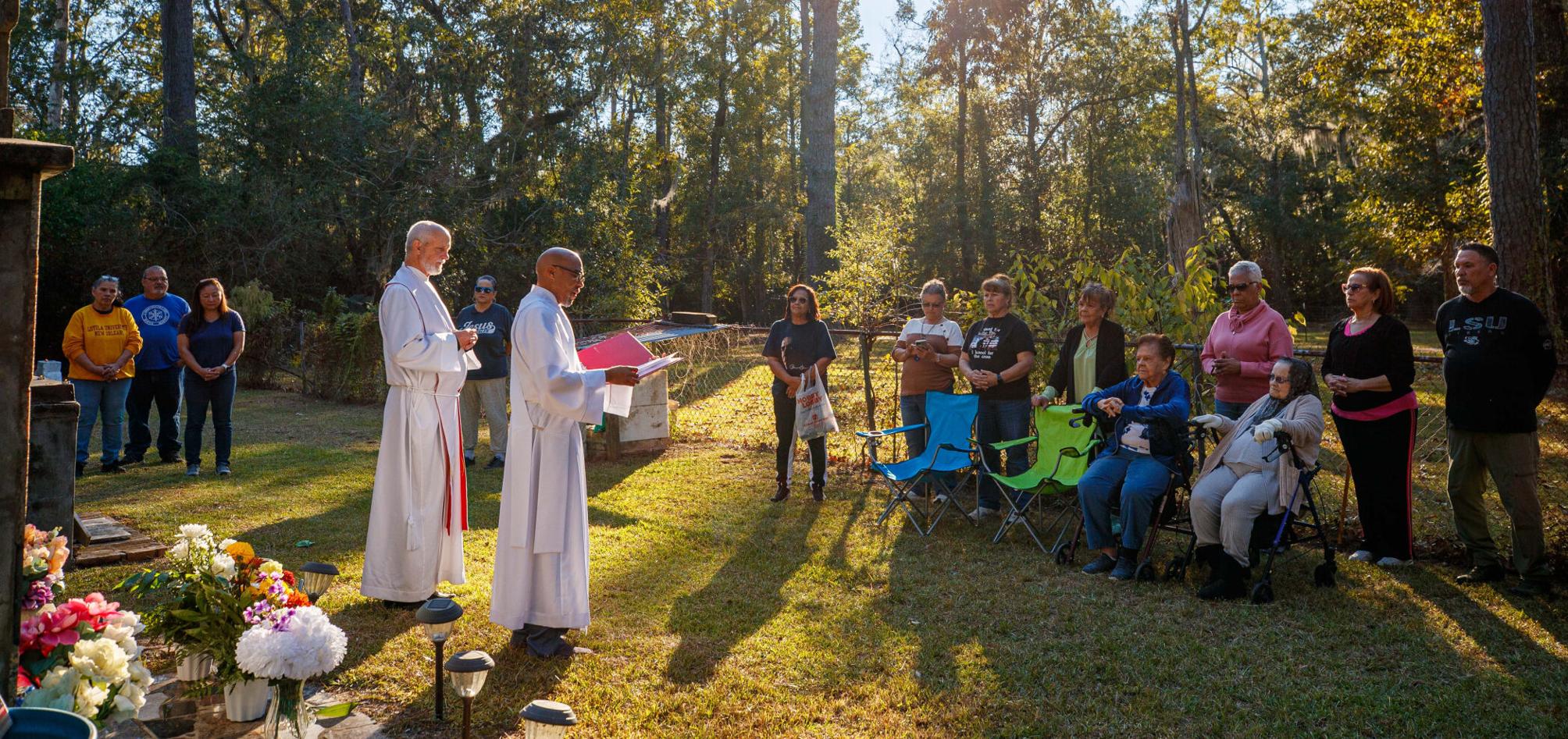 Faith among the tombs: All Saints Day celebrated in Lacombe Louisiana ...