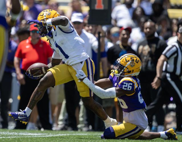LSU's Stamps playing fast, free in bid to start at corner | LSU | nola.com