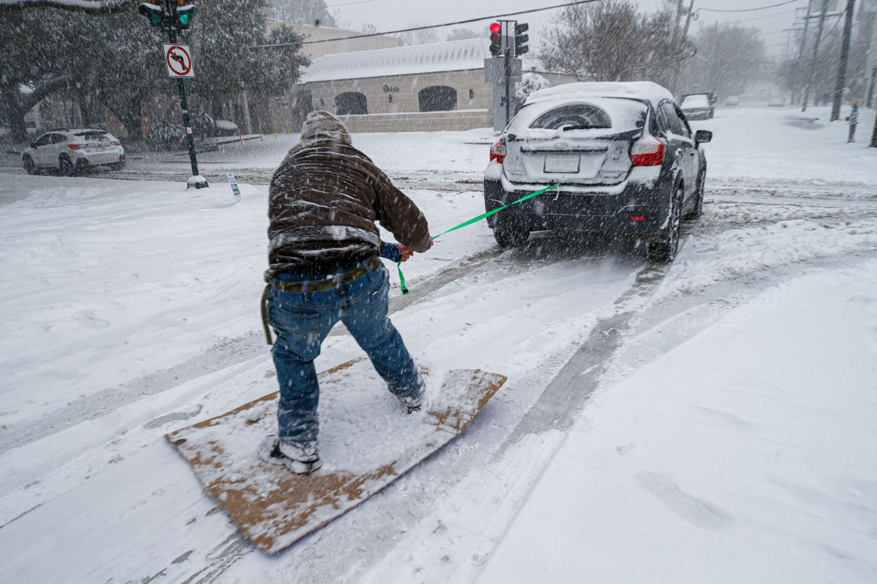 Photos: Snow skiing Uptown, sightseeing in Lakeview and more New ...