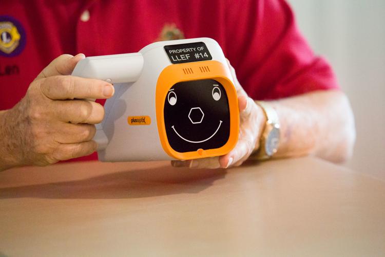 Lion Eyes: Slidell club uses special camera to check children's sight ...