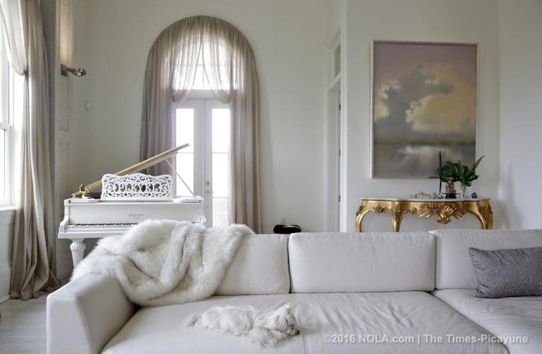 House tour: A cloud-like condo in the former NOCCA school building ...