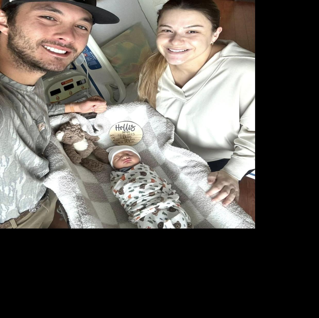 It's a boy for Louisiana singer Laine Hardy and his fiancée ...