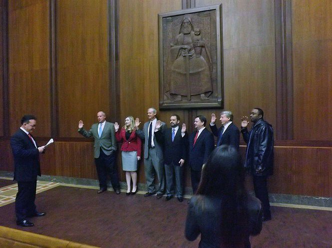 St. Bernard DA Perry Nicosia and judges sworn into office in 2015 ...