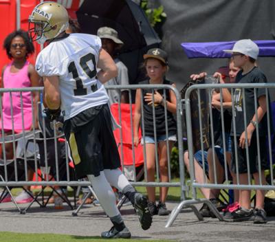 Saints bring up receiver Jake Lampman from the practice squad, release ...