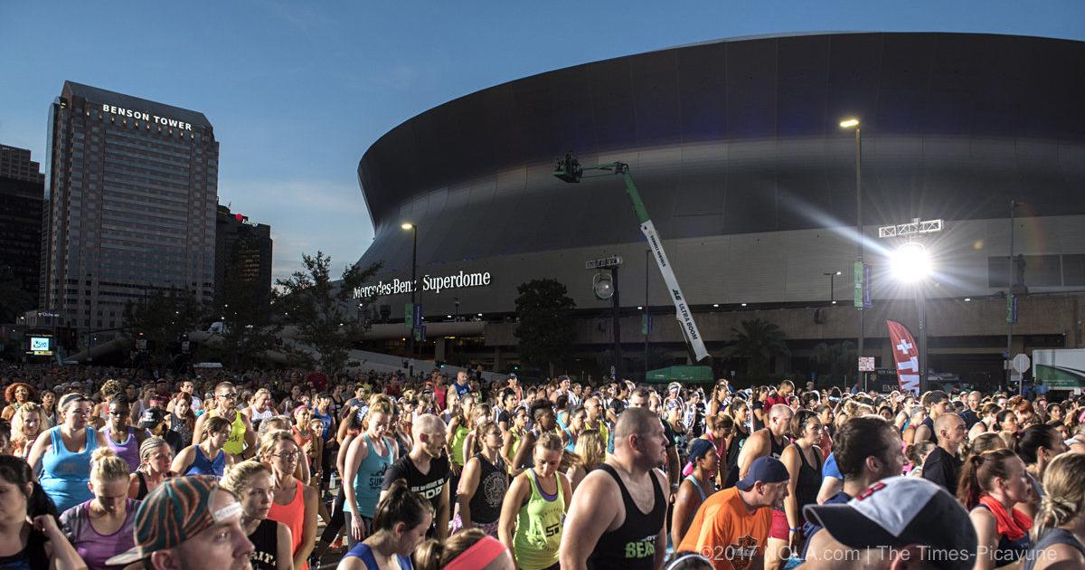 Beachbody hosts sunrise Coach Summit outside the Superdome | Health ...