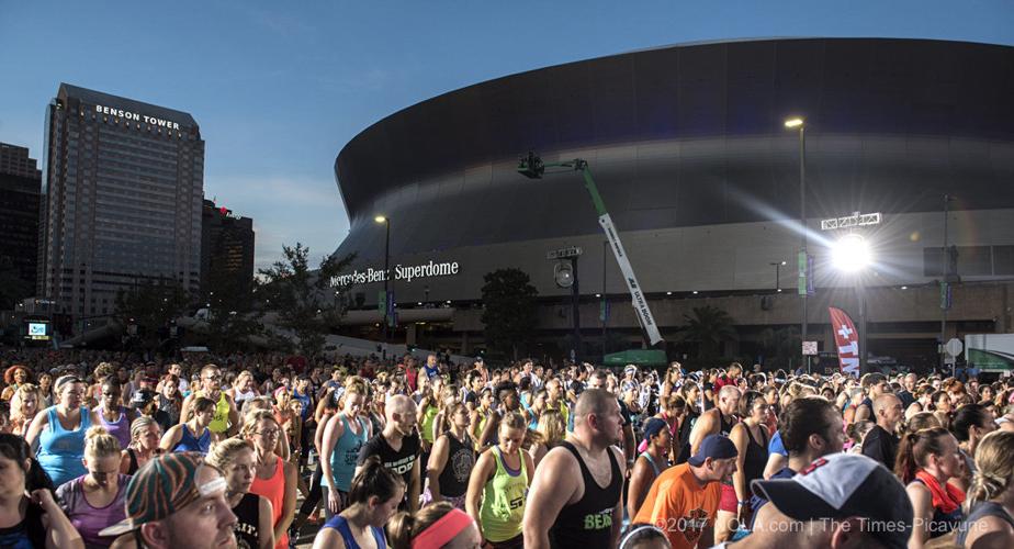 Beachbody hosts sunrise Coach Summit outside the Superdome | Health ...