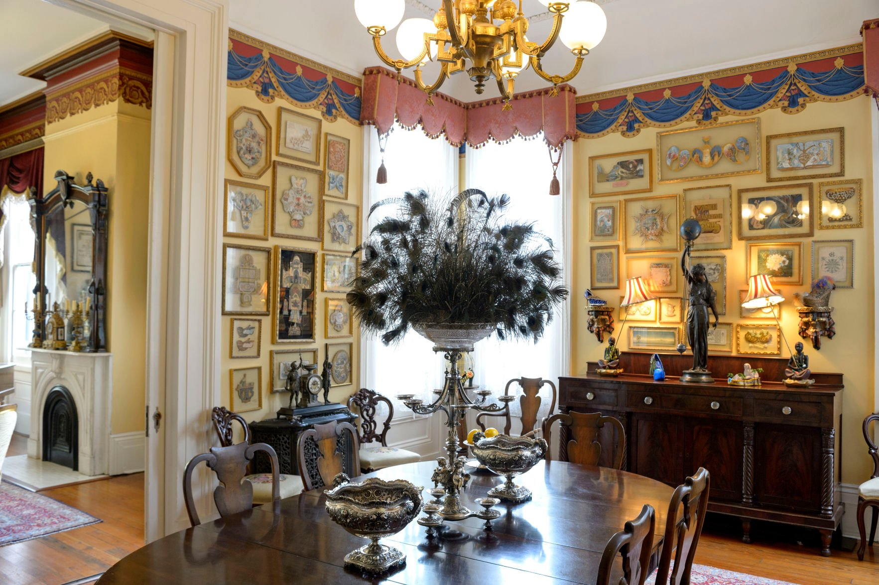 Kitchen is the heart of Garden District house where family and friends ...