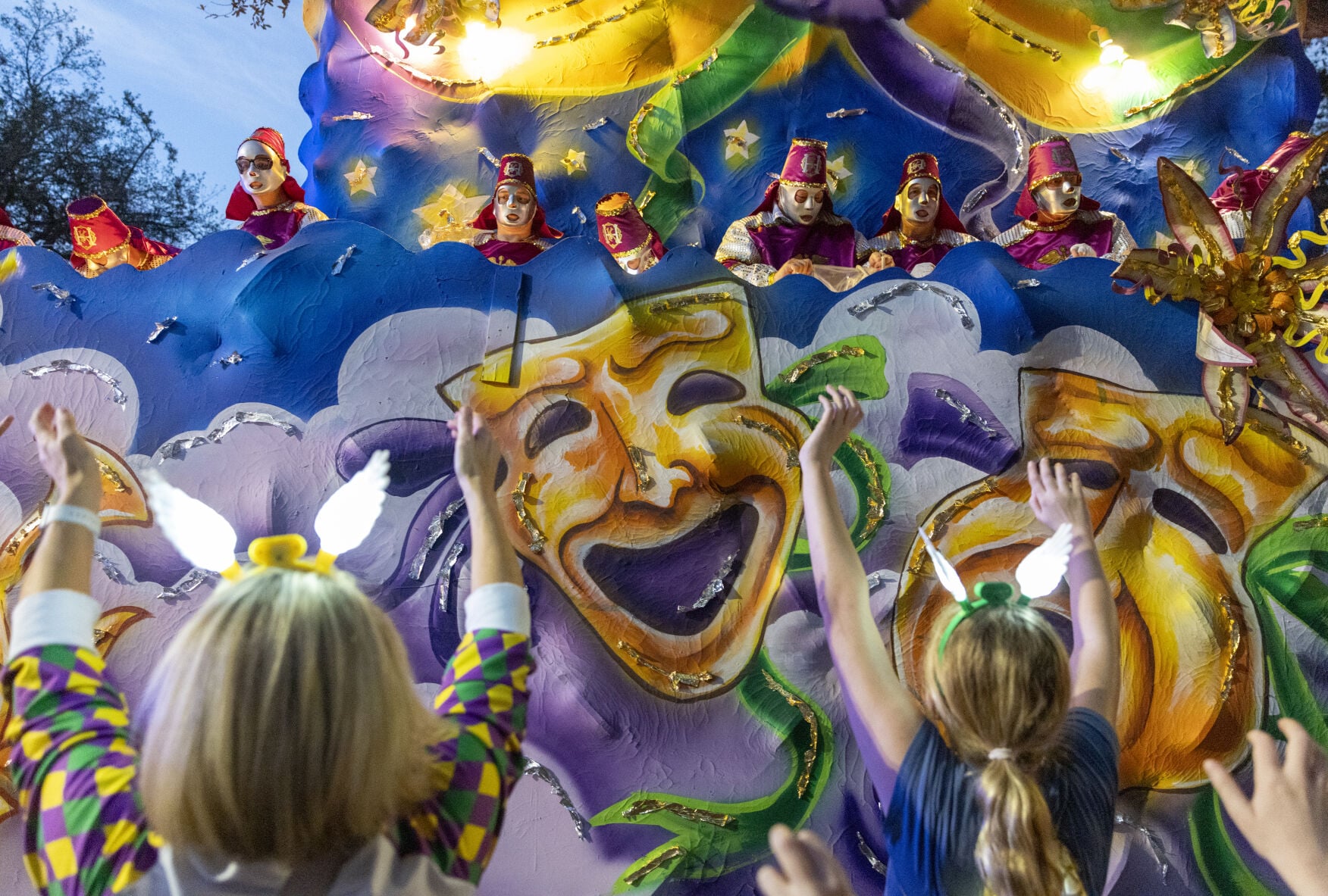 Mystic Krewe of Hermes takes to the streets of New Orleans the Friday ...