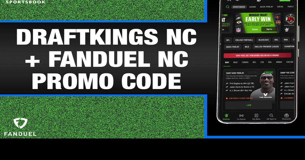 DraftKings NC + FanDuel NC promo code: Earn $600 early bonus | Sports ...