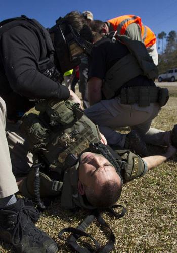Training exercise teaches ATF agents how to save colleagues while under ...