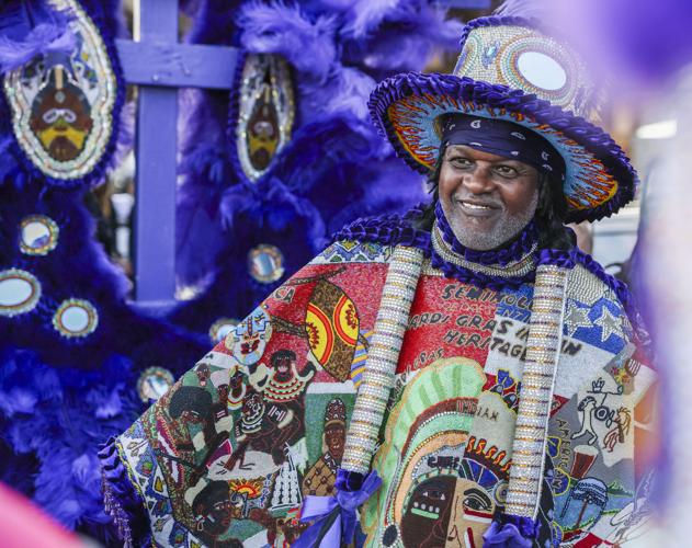 Mardi Gras Indian 'Journey' suit is New Orleans masterpiece | Mardi ...