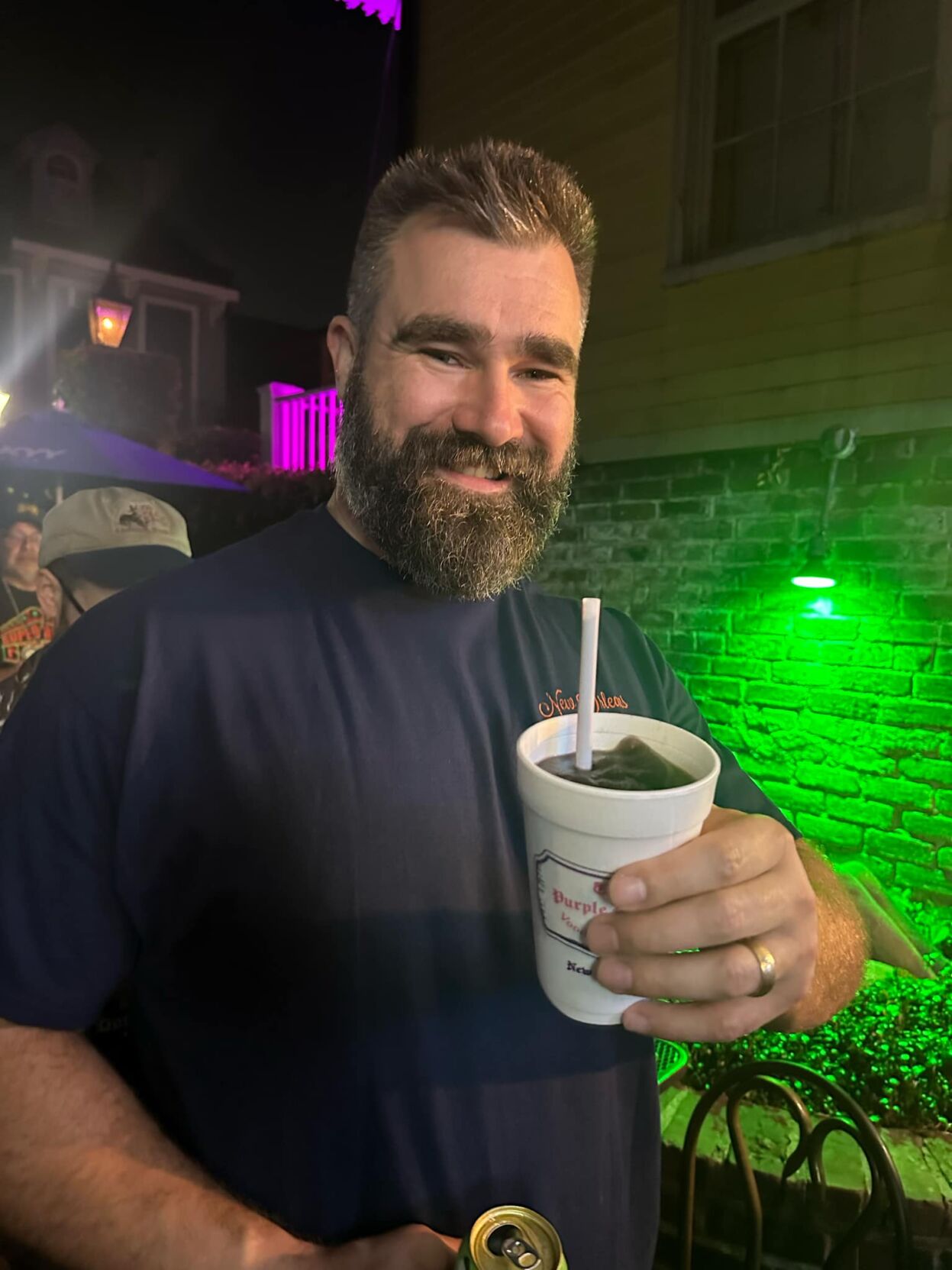 Jason Kelce tried Café Du Monde, Clancy's during Super Bowl | Where ...