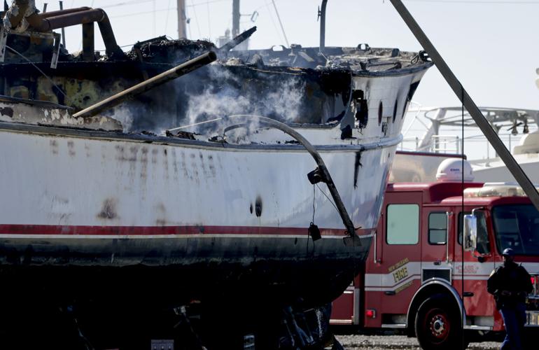New Orleans Fire Department battles 3-alarm blaze at Seabrook Harbor ...