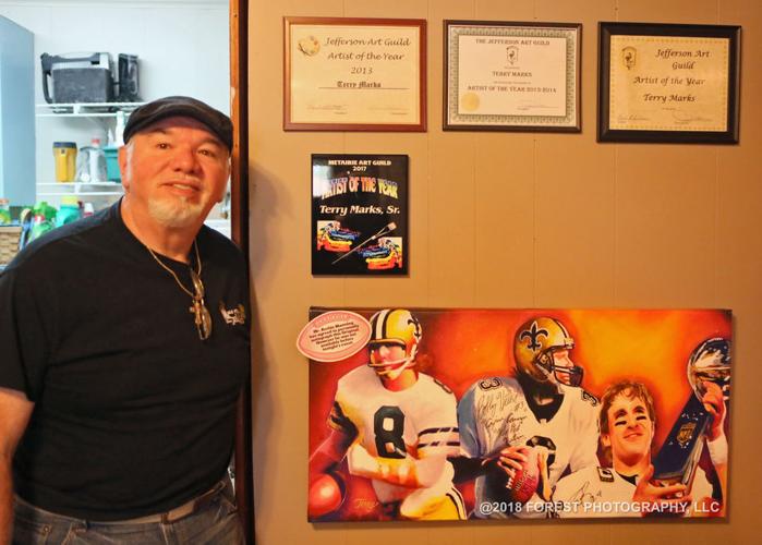 Terry Marks Sr. honored to paint legends of N.O. music | Archive | nola.com
