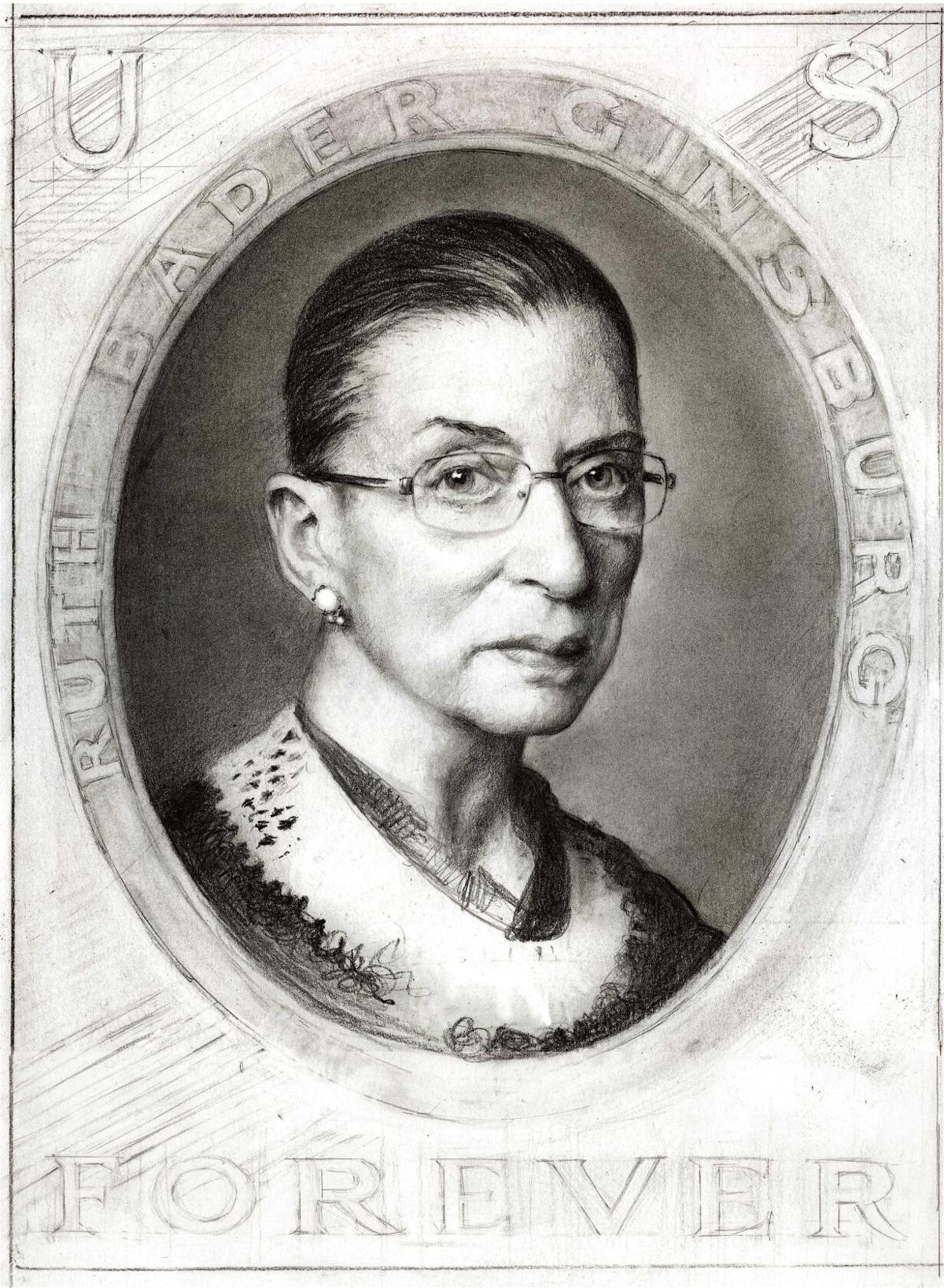 Ruth Bader Ginsburg postage stamp by New Orleans artist | Arts | nola.com