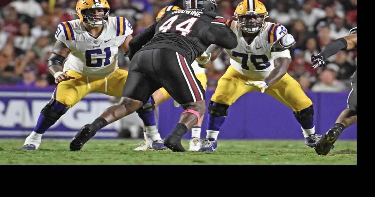 LSU football loses starting center Braelin Moore to injury | Football ...