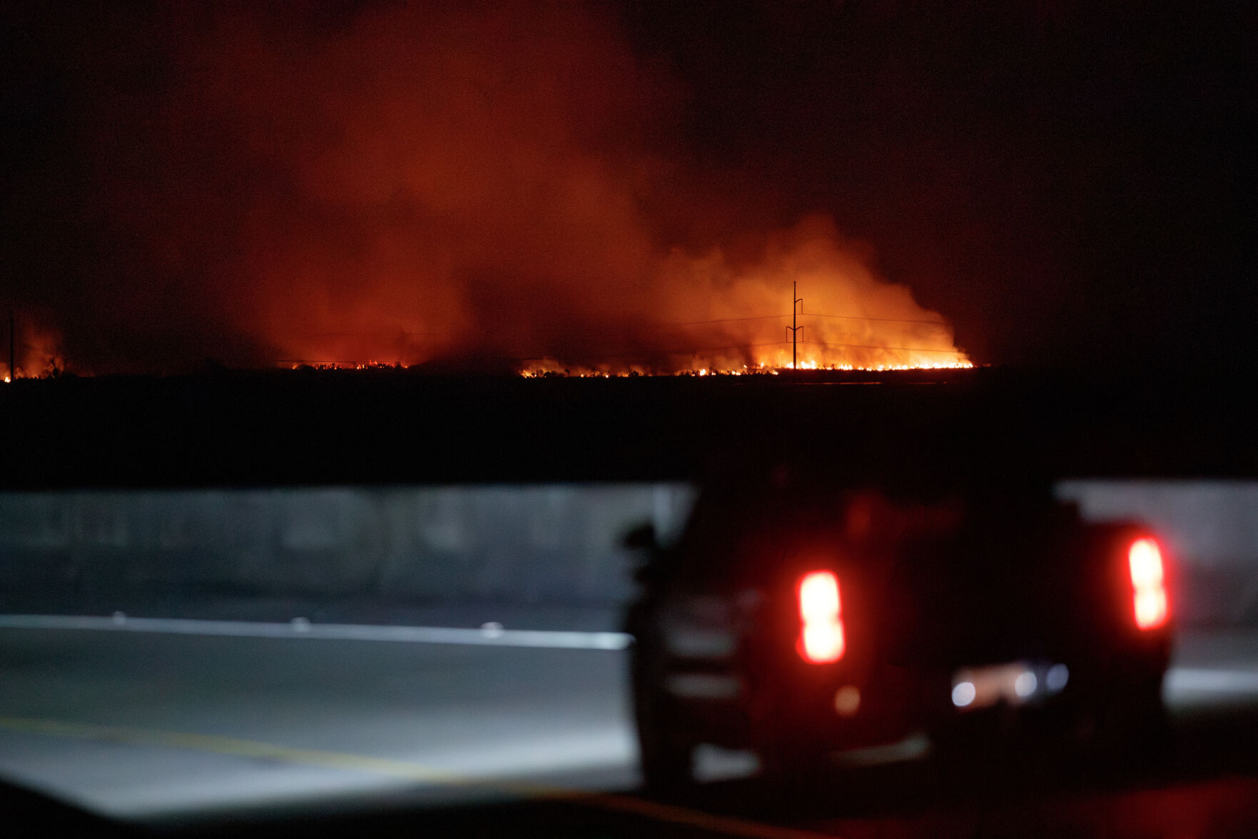 Large marsh fire spotted in St. Charles Parish near spillway | News ...
